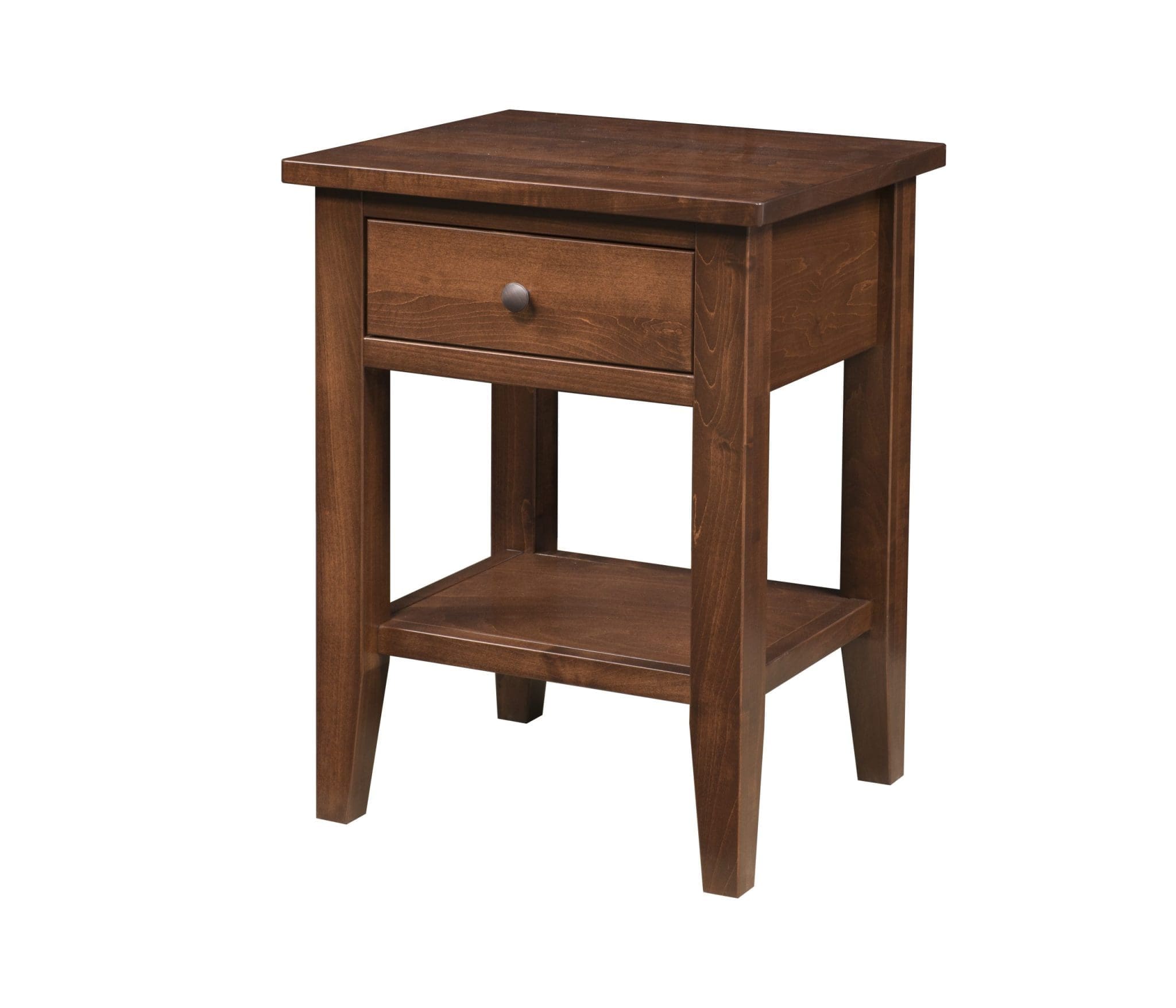 Chelsea One Drawer Open Nightstand with Shelf – Kings Impressions