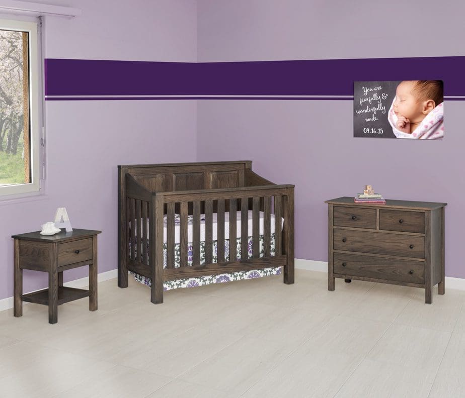 Mission Panel Crib – Kings Impressions