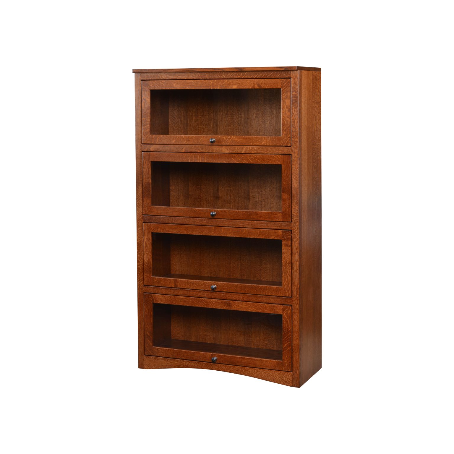 Hidden Gun Cabinet Bookcase with Doors - Kings Impressions